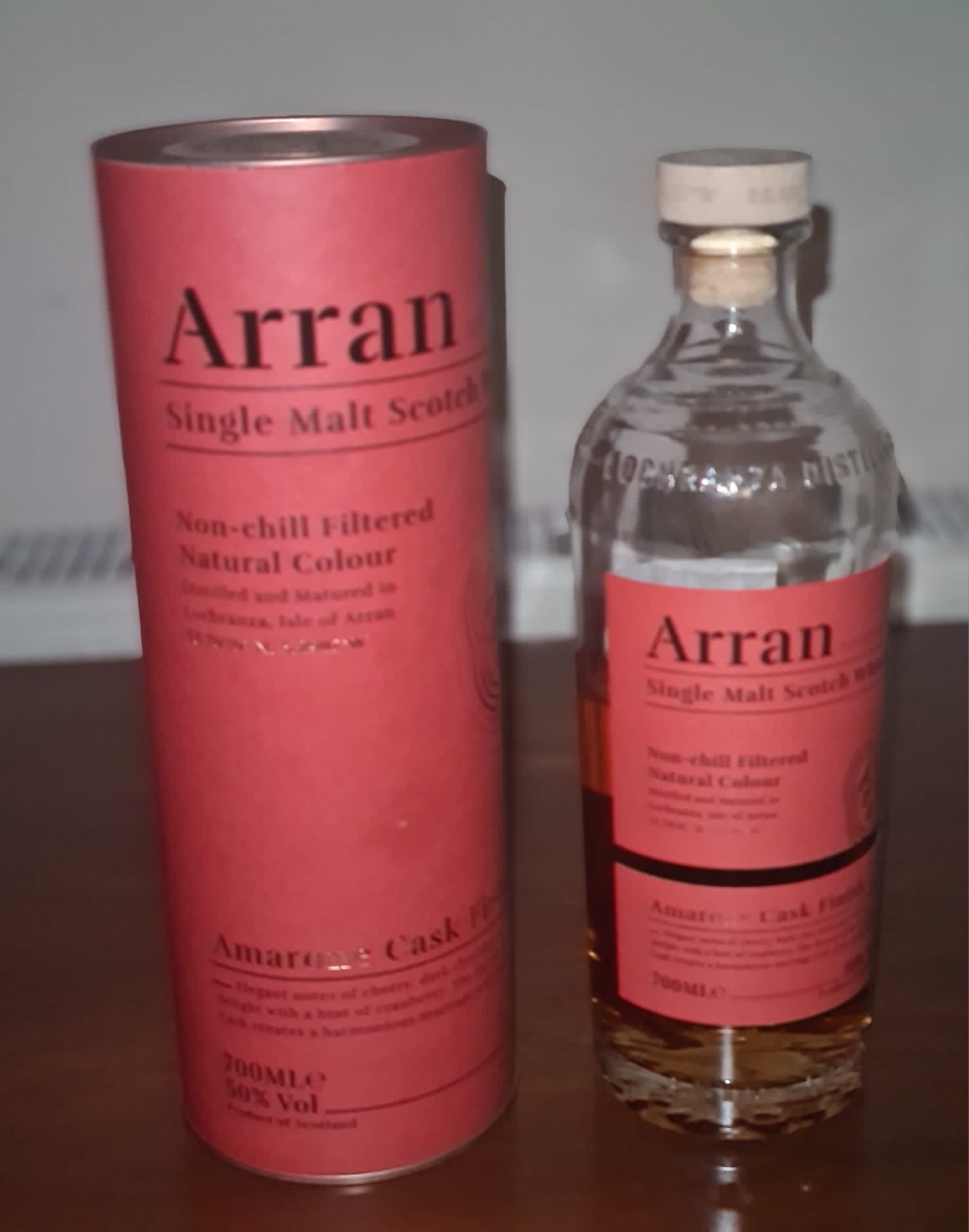 Arran Amarone Cask Finish - Whiskygraphie