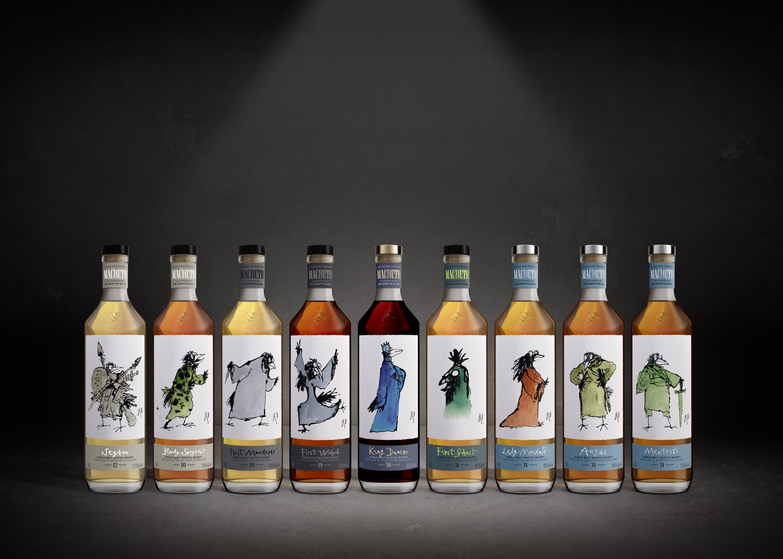 42 Whiskys aus der Macbeth Collection von den Elexir Distillers - Act ...